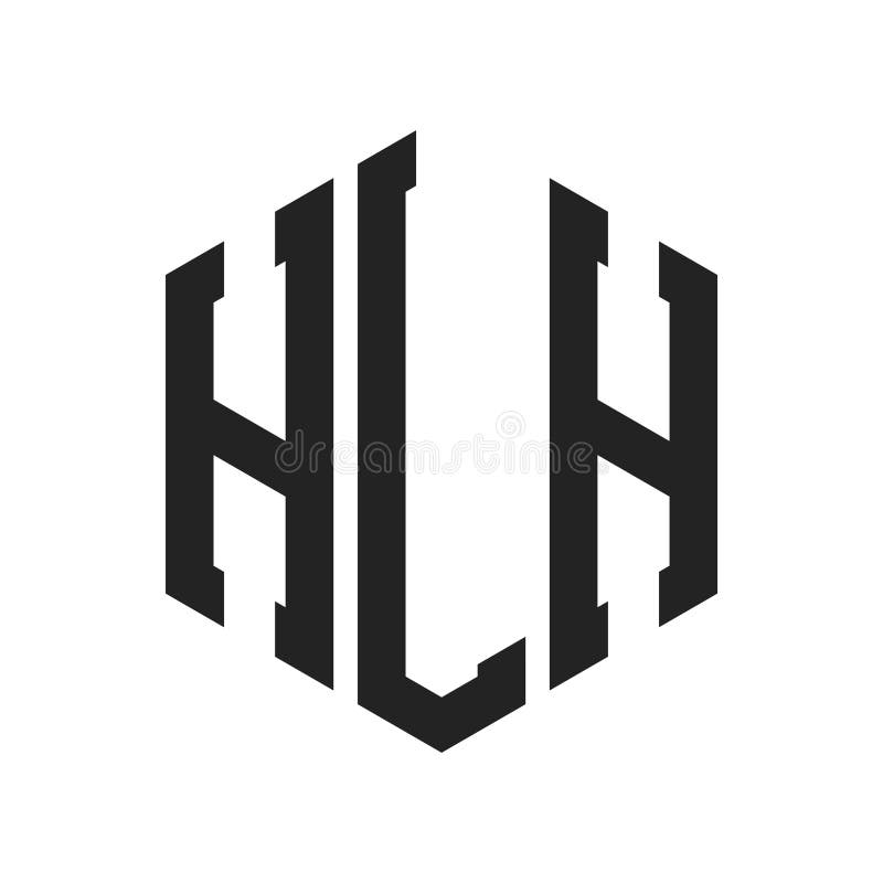 HLH Logo Design. Initial Letter HLH Monogram Logo Using Hexagon Shape ...