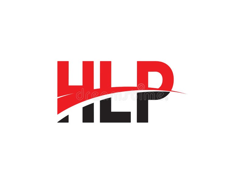 HLP Letter Initial Logo Design Vector Illustration Stock Vector ...