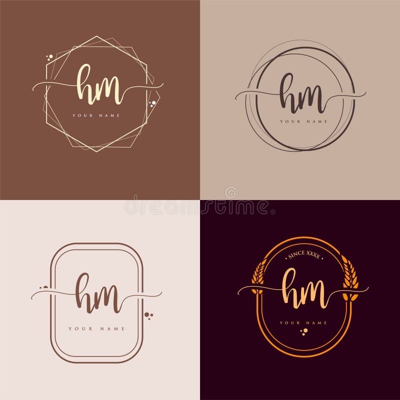 Hm Initials Stock Illustrations – 656 Hm Initials Stock Illustrations ...