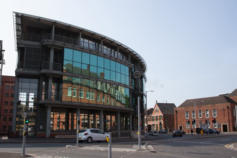 HM Land Registry Building and Grace Church on Castle Boulevard in ... HM Land Registry Building and Grace Church on Castle Boulevard in ...