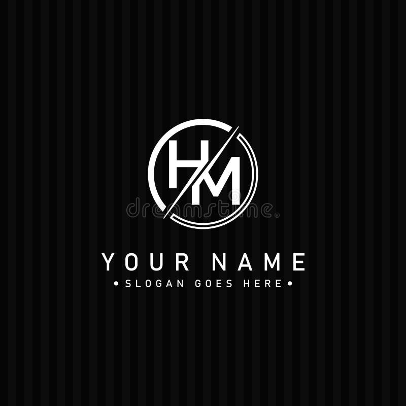 Minimalist M H Font Logo Stock Illustrations – 127 Minimalist M H Font ...
