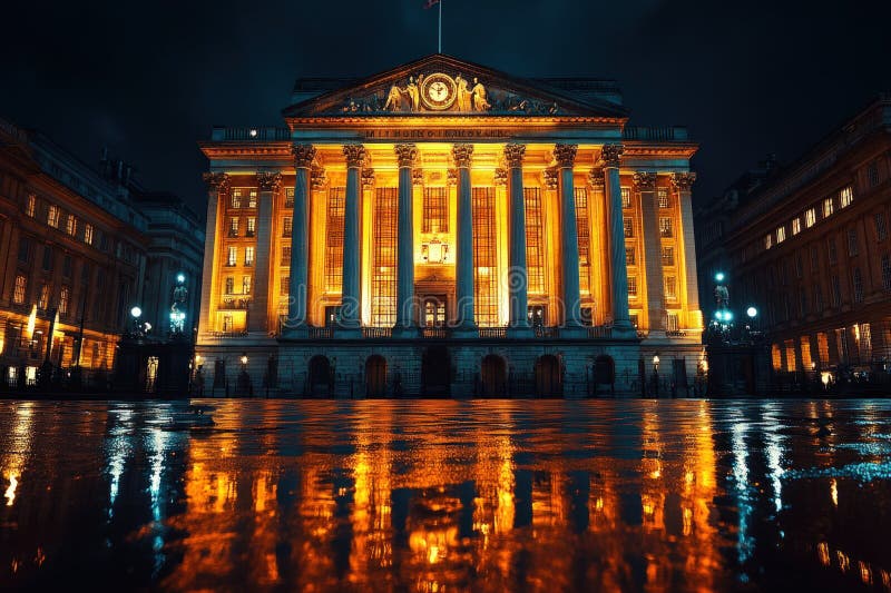 The HM Treasury Building in London, Historic and Architectural ...
