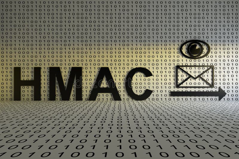 HMAC Concept Text Sunlight 3D Stock Illustration - Illustration of hash ...