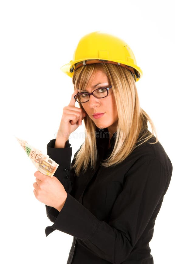 Hmm.. stock photo. Image of businesswoman, expression - 1587102