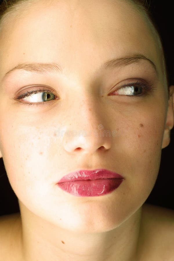 Hmmm stock image. Image of magazine, facial, lipstick - 1107499