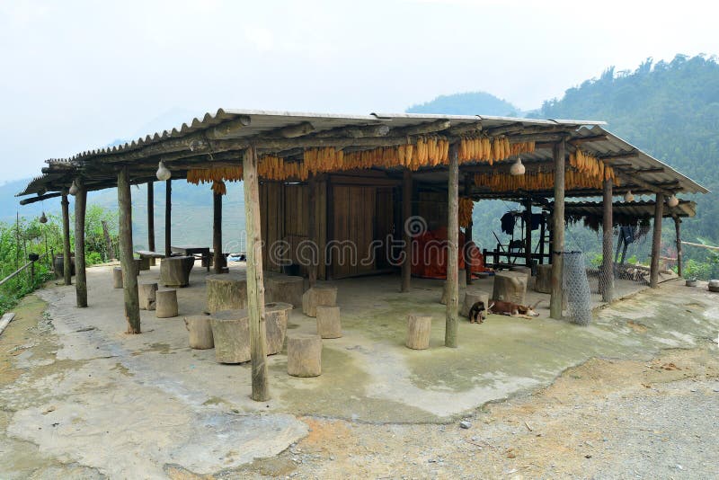 Hmong S House in Sapa Vietnam Stock Image - Image of church, asean ...