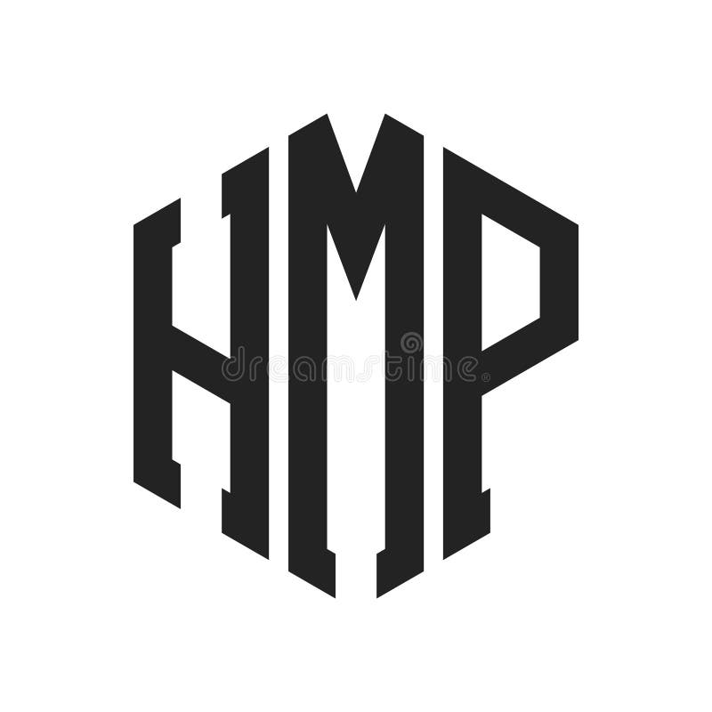 HMP Logo Design. Initial Letter HMP Monogram Logo Using Hexagon Shape ...