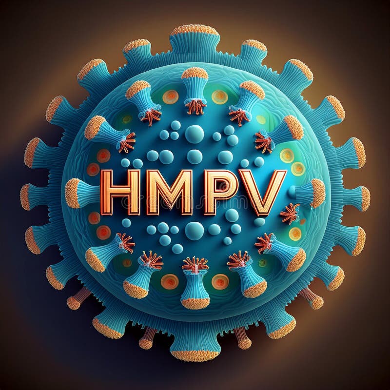 HMPV Virus - Human Metapneumovirus, HMPV Virus Microscopic Stock ...