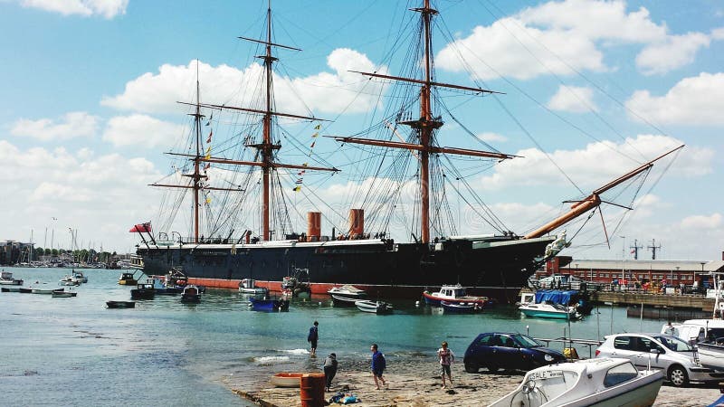 HMS Warrior editorial image. Image of iron, ship, worlds - 102485765
