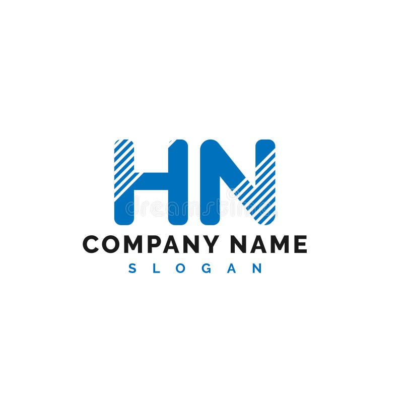 HN Letter Logo Design. HN Letter Logo Vector Illustration - Vector ...