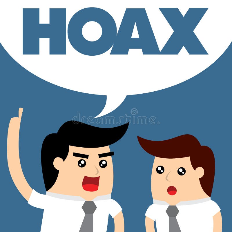 Hoax icon stock vector. Illustration of fraud, chicane - 85332217