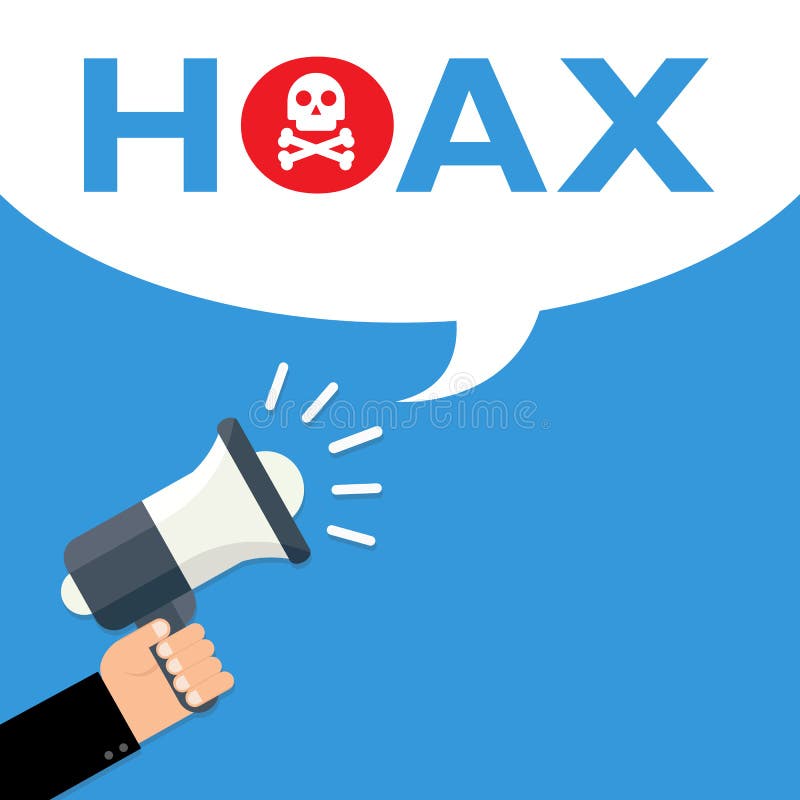 Hoax icon stock vector. Illustration of fraud, chicane - 85332217