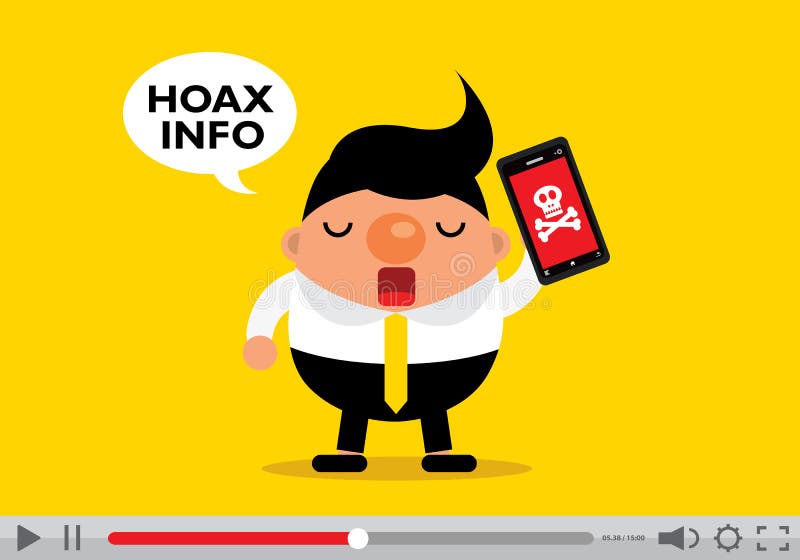 Hoax icon seamless stock vector. Illustration of hoax - 84626396