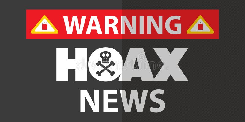 Hoax stock vector. Illustration of april, internet, conned - 87333587