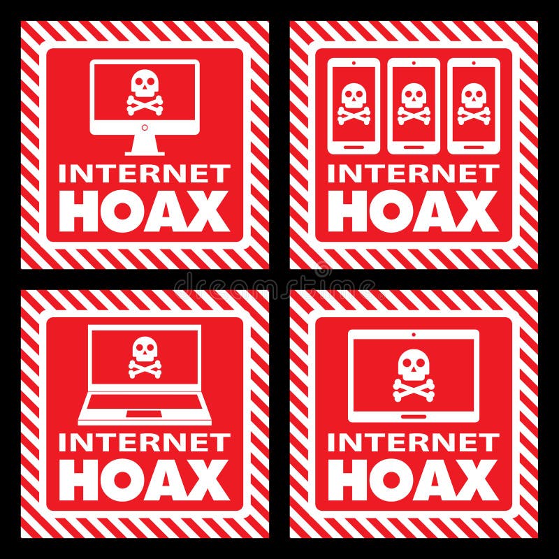 Hoax stock vector. Illustration of info, icon, fake, forgery - 87335032