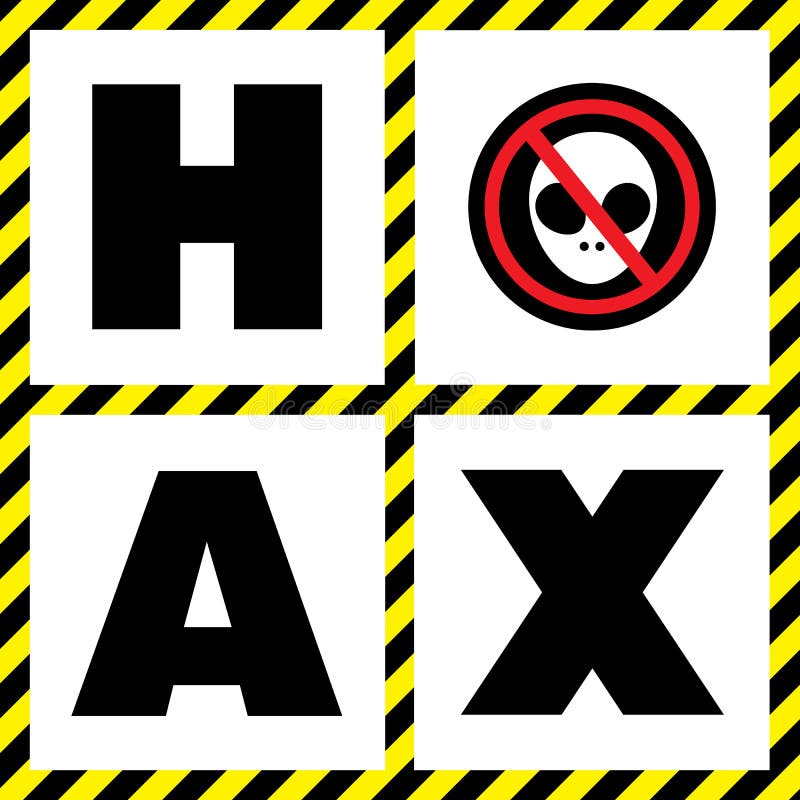 Hoax stock vector. Illustration of info, chicanery, grungy - 86634472