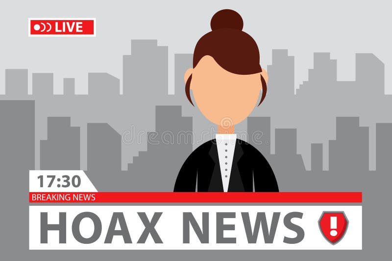 Hoax stock vector. Illustration of conspiracy, information - 88083098
