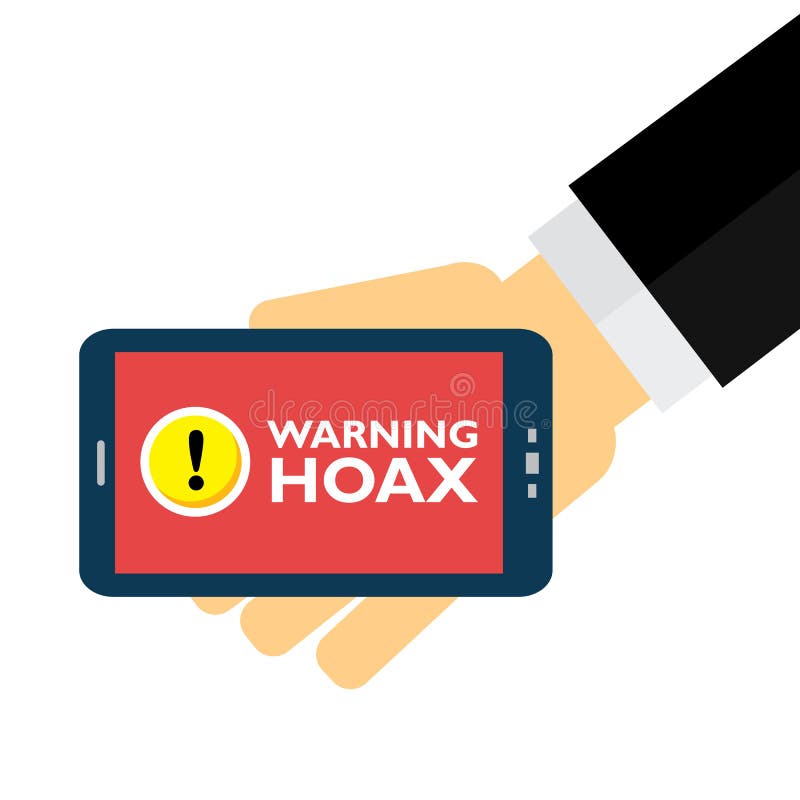 Hoax stock vector. Illustration of info, hoax, april - 89045078
