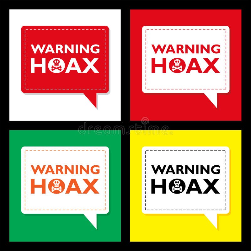 Hoax icon logo stock vector. Illustration of grunge, hoax - 84384593