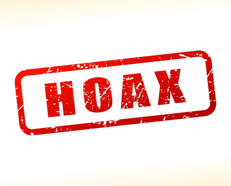 Hoax Text from Monitor 3d Model Stock Illustration - Illustration of ...