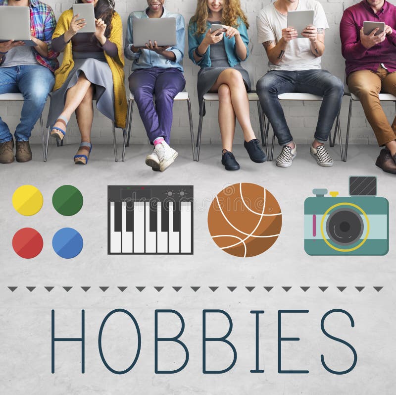 Hobbies Leisure Lifestyle Pastime Fun Concept Stock Image - Image of ...