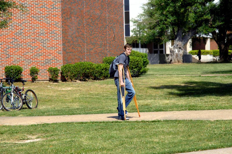 Hobbling along stock image. Image of medical, hobbling - 27664865