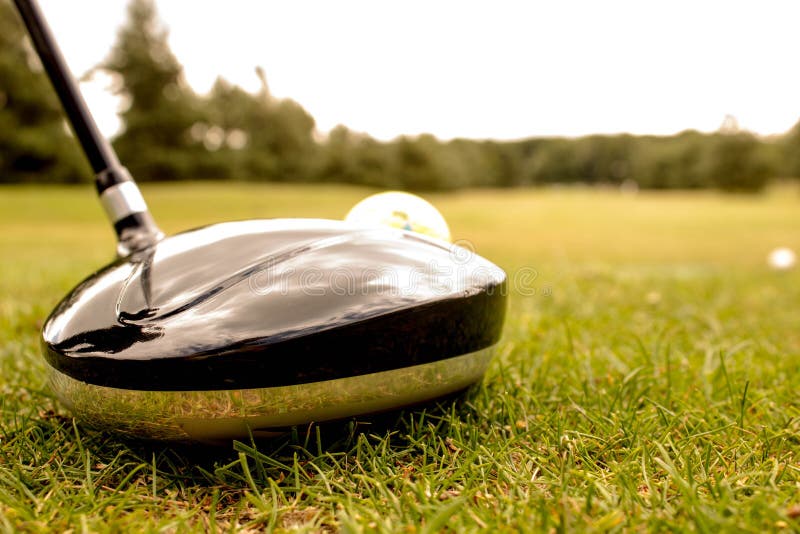 The Hobby of Golf stock image. Image of dark, horizontal - 121364493