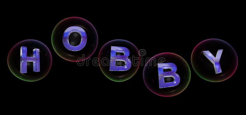 Hobby word cloud stock vector. Illustration of leisure - 180595025