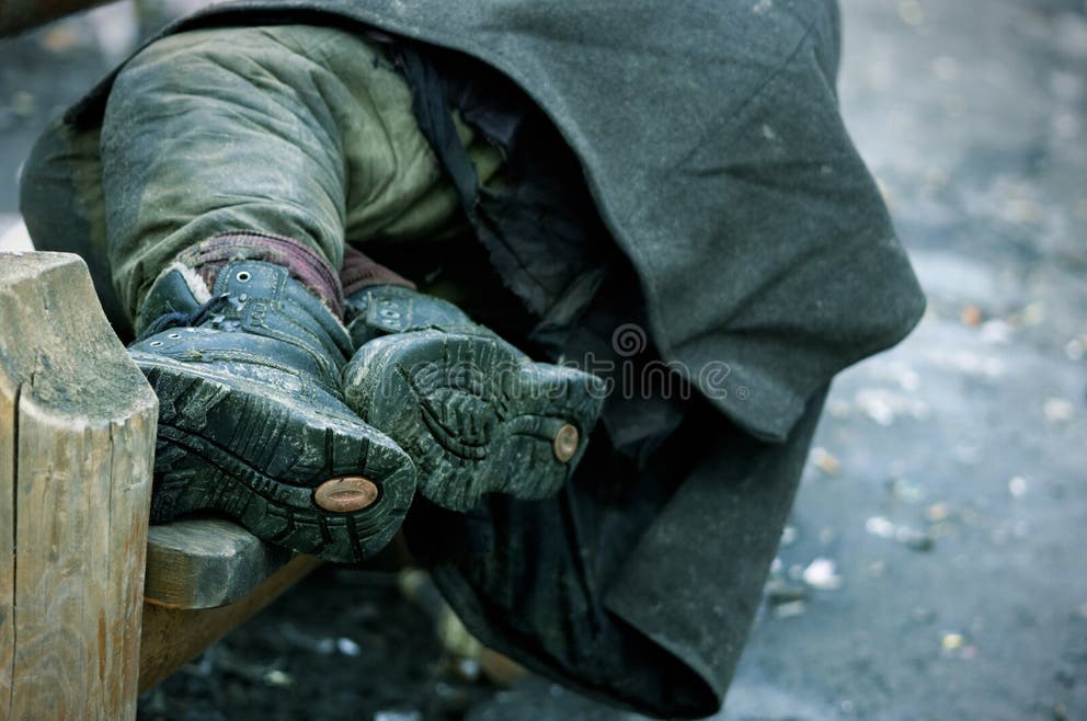 Hobo sleep stock photo. Image of beggarly, mendicant, muddy - 2095872