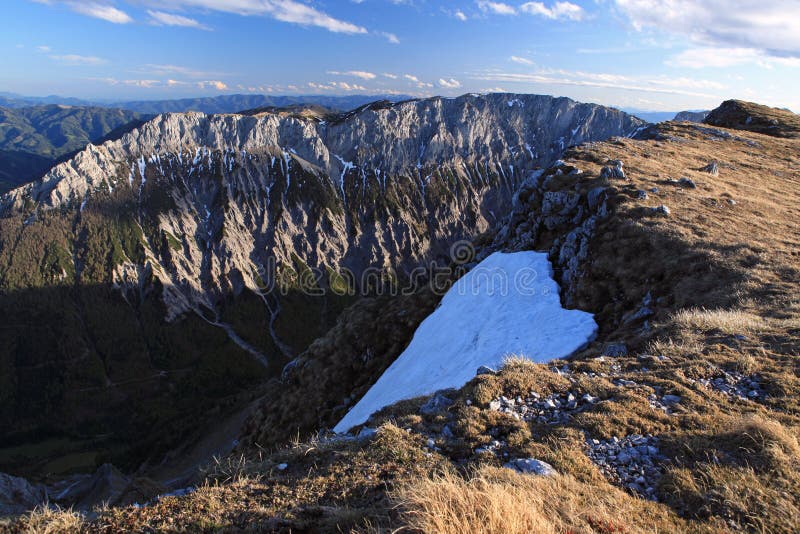Hochschwab stock image. Image of sunset, climbing, austria - 40579825