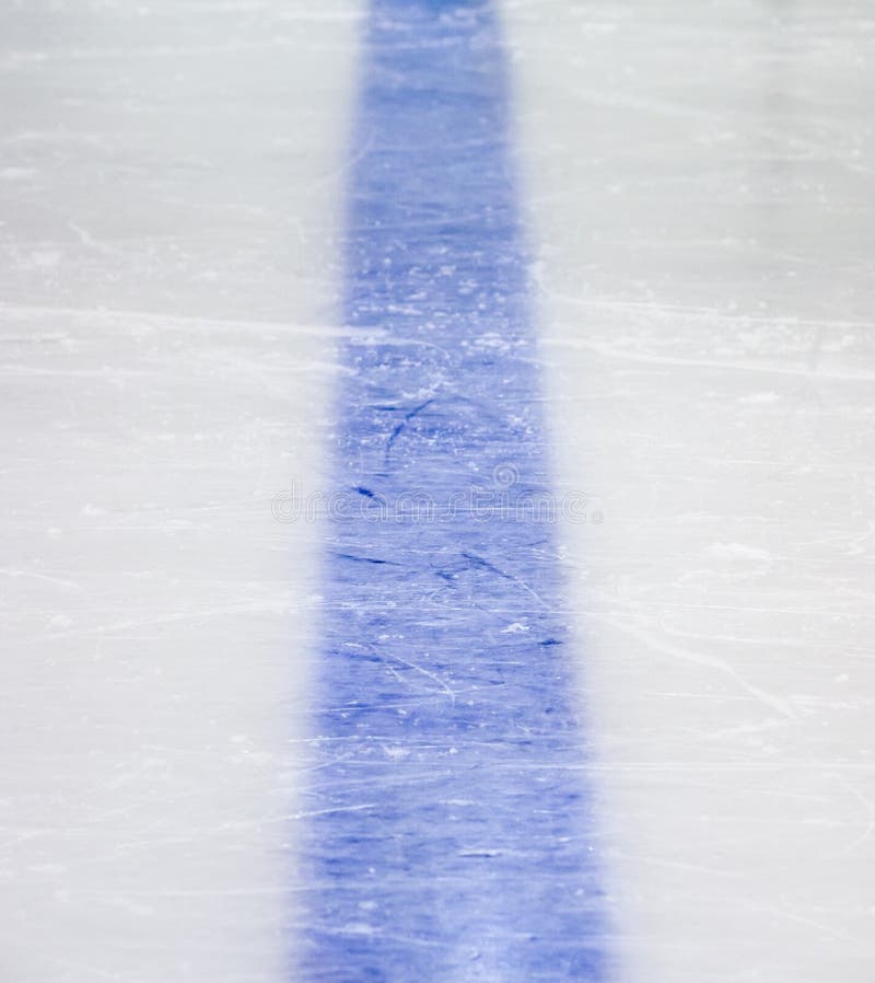 Hockey or Ringette Net in Rink Stock Image - Image of hockey, winter ...