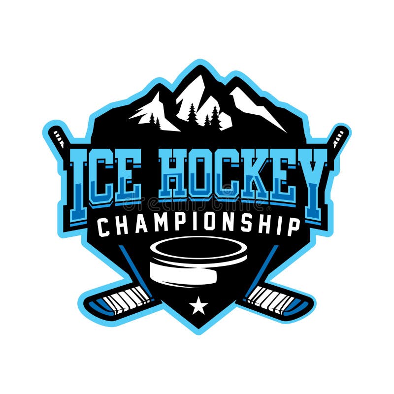Hockey Club Logo Design. Championship Logo Design Vector Stock Vector ...