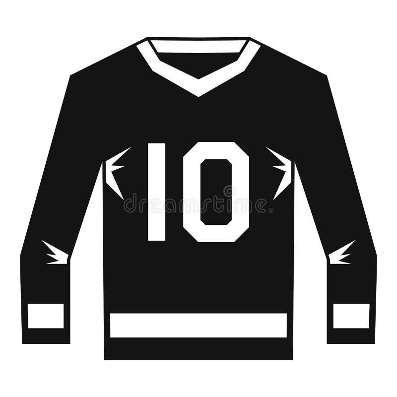 Hockey Jersey Icon, Simple Style Stock Vector - Illustration of ... Hockey Jersey Icon, Simple Style Stock Vector - Illustration of ...