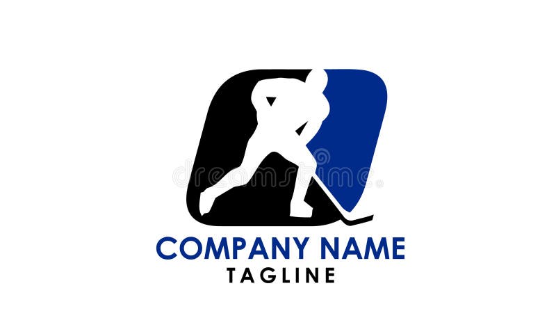 Hockey logo design stock vector. Illustration of design - 273070960