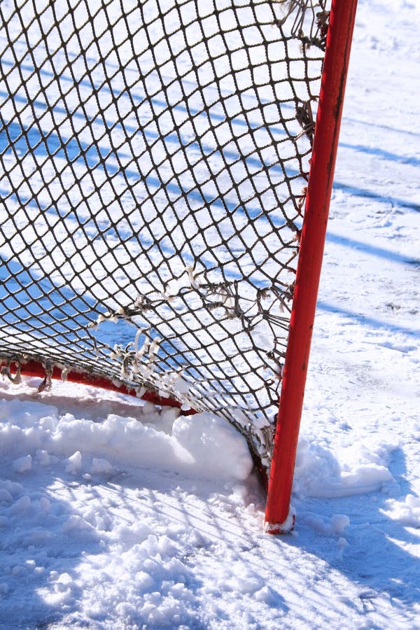 Hockey Rink Net stock photo. Image of outside, nature - 23453586