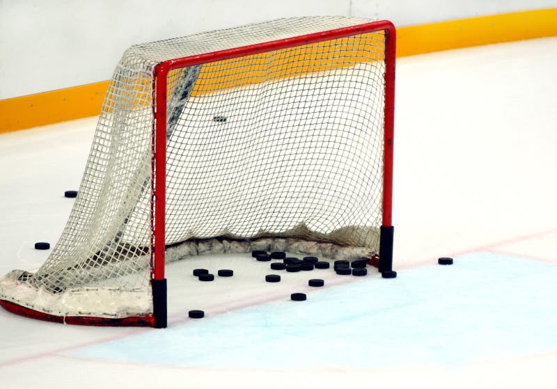 Hockey net stock photo. Image of game, goalie, crease, save - 657924