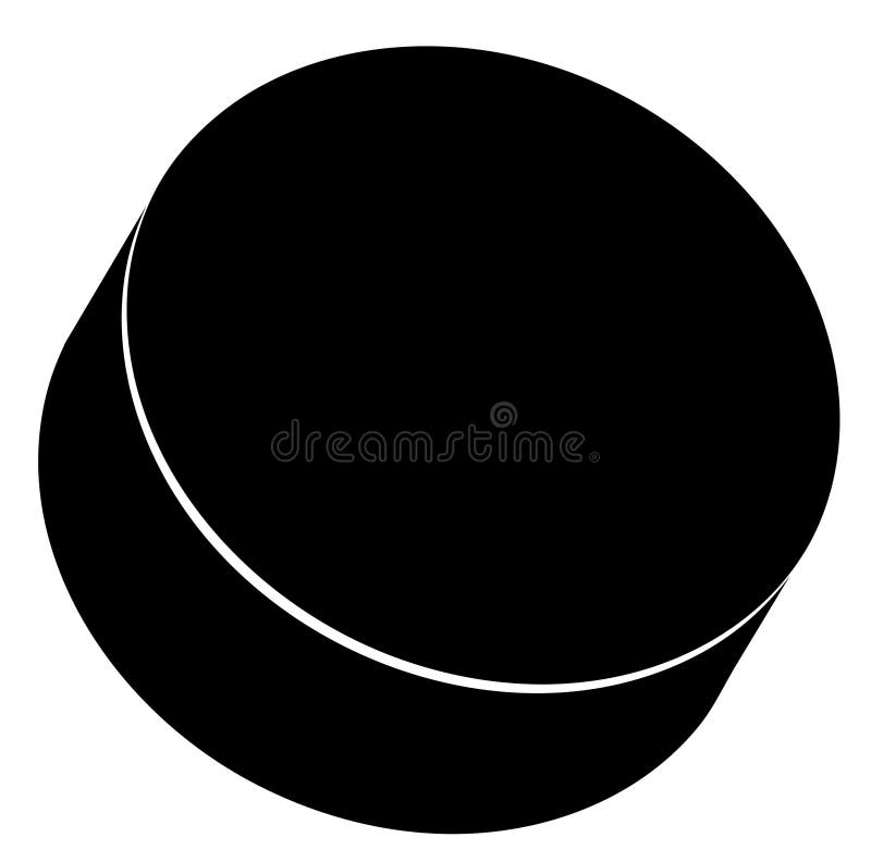 Hockey puck stock vector. Image of competition, player - 5038337