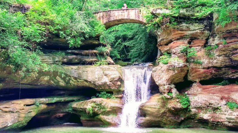 Hocking hills stock photo. Image of hocking, nature, stream - 96122394