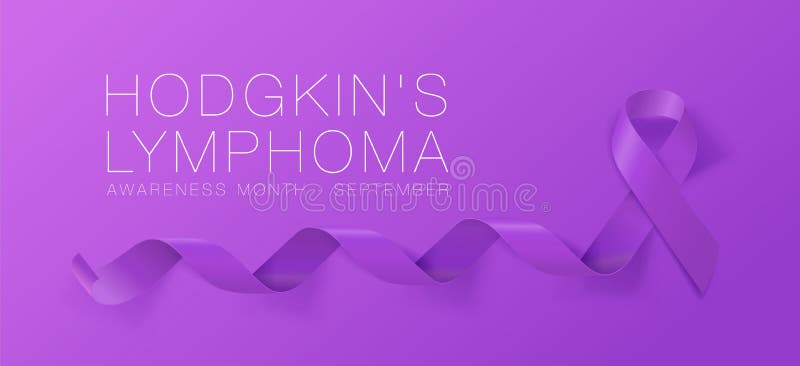 Hodgkin`s Lymphoma Awareness Calligraphy Poster Design. Realistic ... Hodgkin`s Lymphoma Awareness Calligraphy Poster Design. Realistic ...