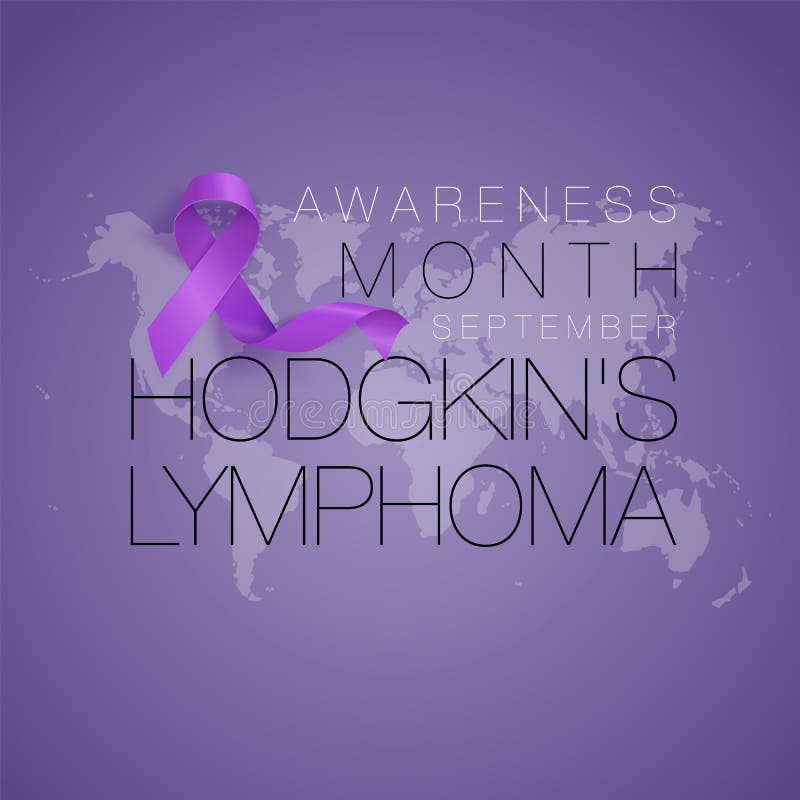 Hodgkin`s Lymphoma Awareness Calligraphy Poster Design. Realistic ... Hodgkin`s Lymphoma Awareness Calligraphy Poster Design. Realistic ...