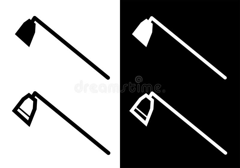 Hoe Icon. Symbol of Field Work, Garden or Labor. Tool of Labor ...