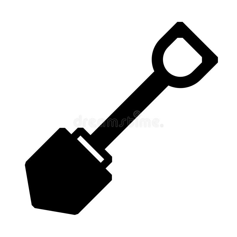 Hoe Logo or Illustration with Solid Stroke Style Vector Design Stock ...