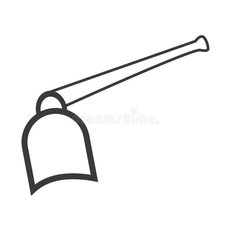 Hoe logo vector stock illustration. Illustration of tools - 195578510