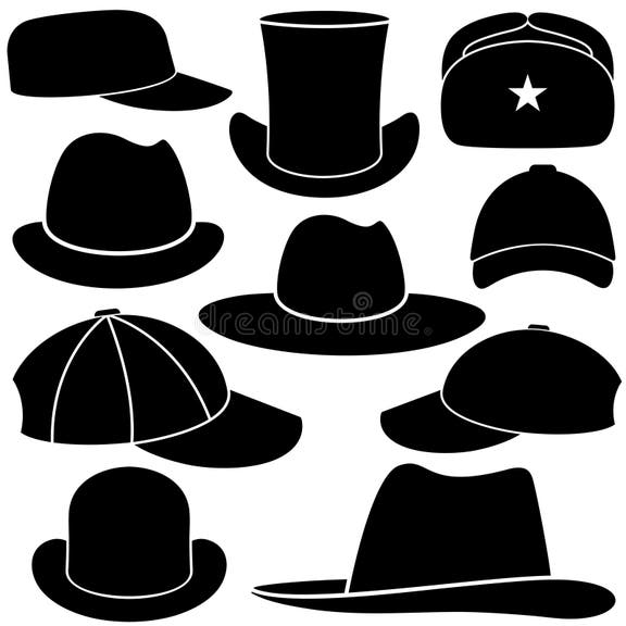 Hoed vector illustratie. Illustration of symbool, eenvormig - 48371501