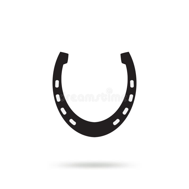 Vectorpictogram Van Hoefijzer Vector Illustratie - Illustration of ...