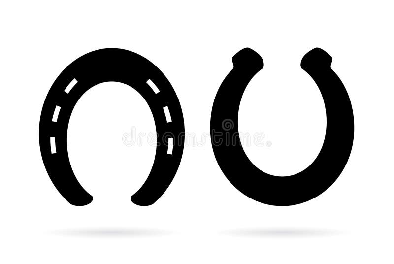 Vectoricoon Van Een Hoefijzer Vector Illustratie - Illustration of ...
