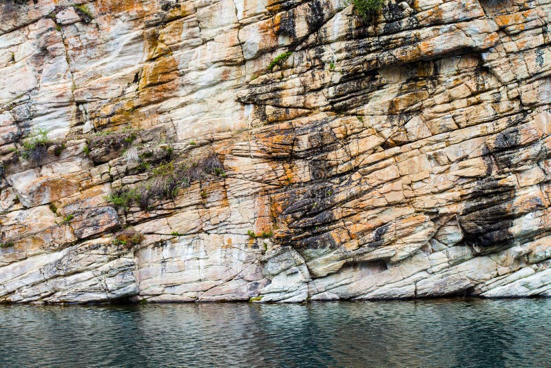 Hoefijzermeer in Jasper National Park, Alberta, Canada Stock Afbeelding ...