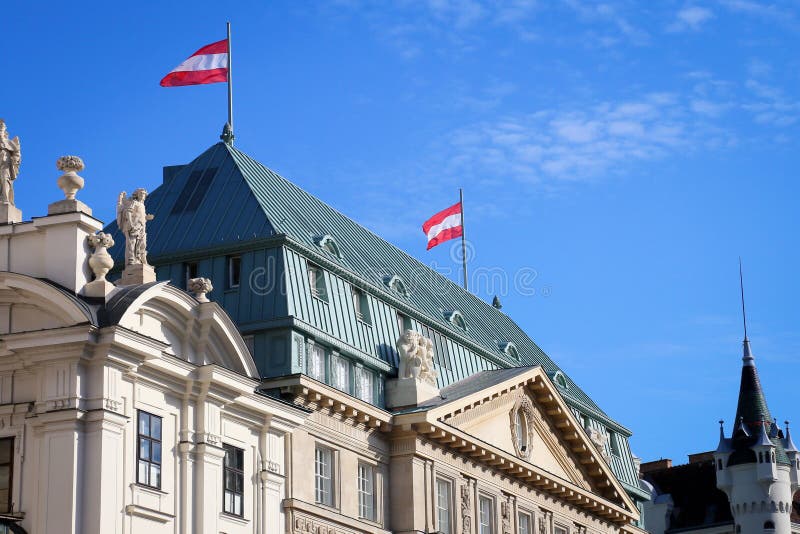 Am Hof Place in Vienna stock image. Image of austria - 45454471
