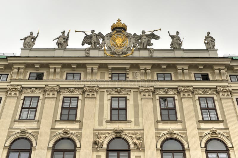 Hofburg Palace Courtyard - Vienna, Austria Stock Photo - Image of ...