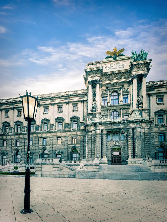 Hofburg Building Back Side View Vienna Austria Stock Photos - Free ...